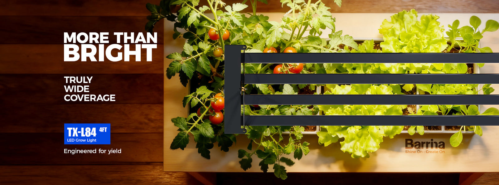 Barrina TX Series Grow Lights | 84W / 72W 4FT Grow Lights