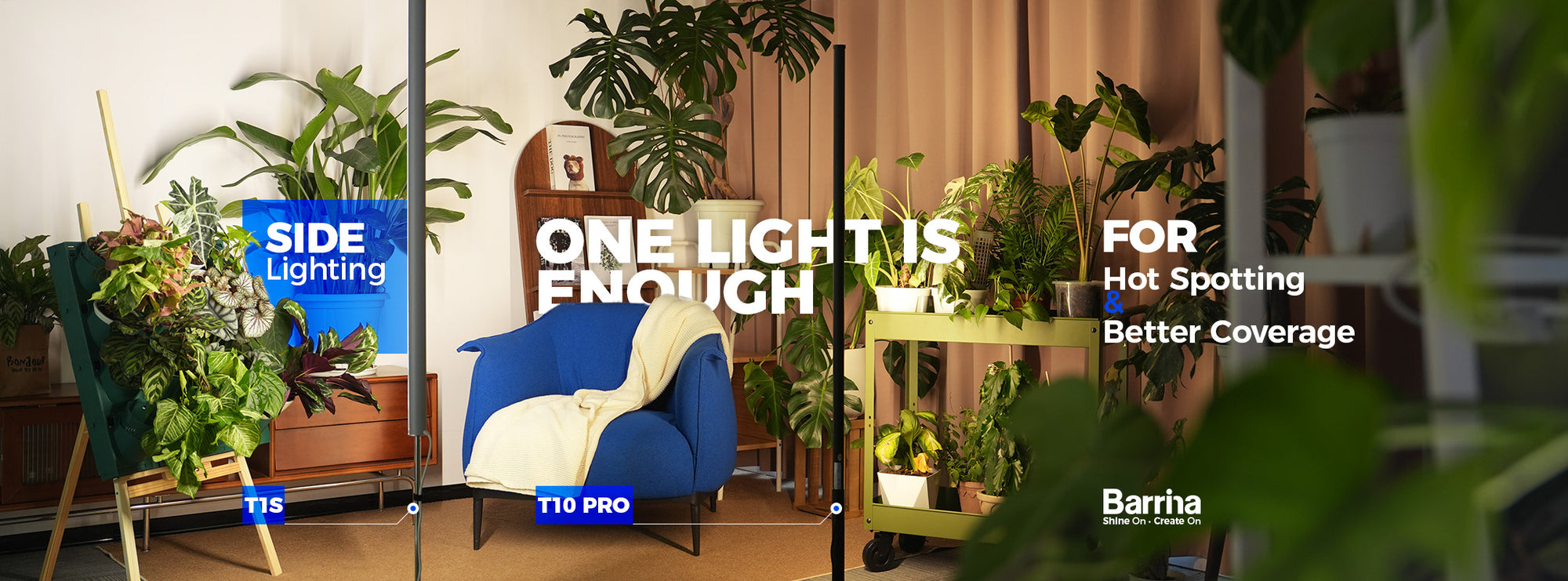 Barrina Tera (T10) Series | Grow Lights for Indoor Plants